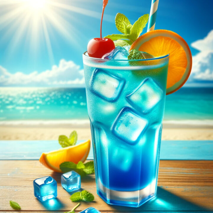 Mocktail Virgin Blue Lagoon : le cocktail bleu